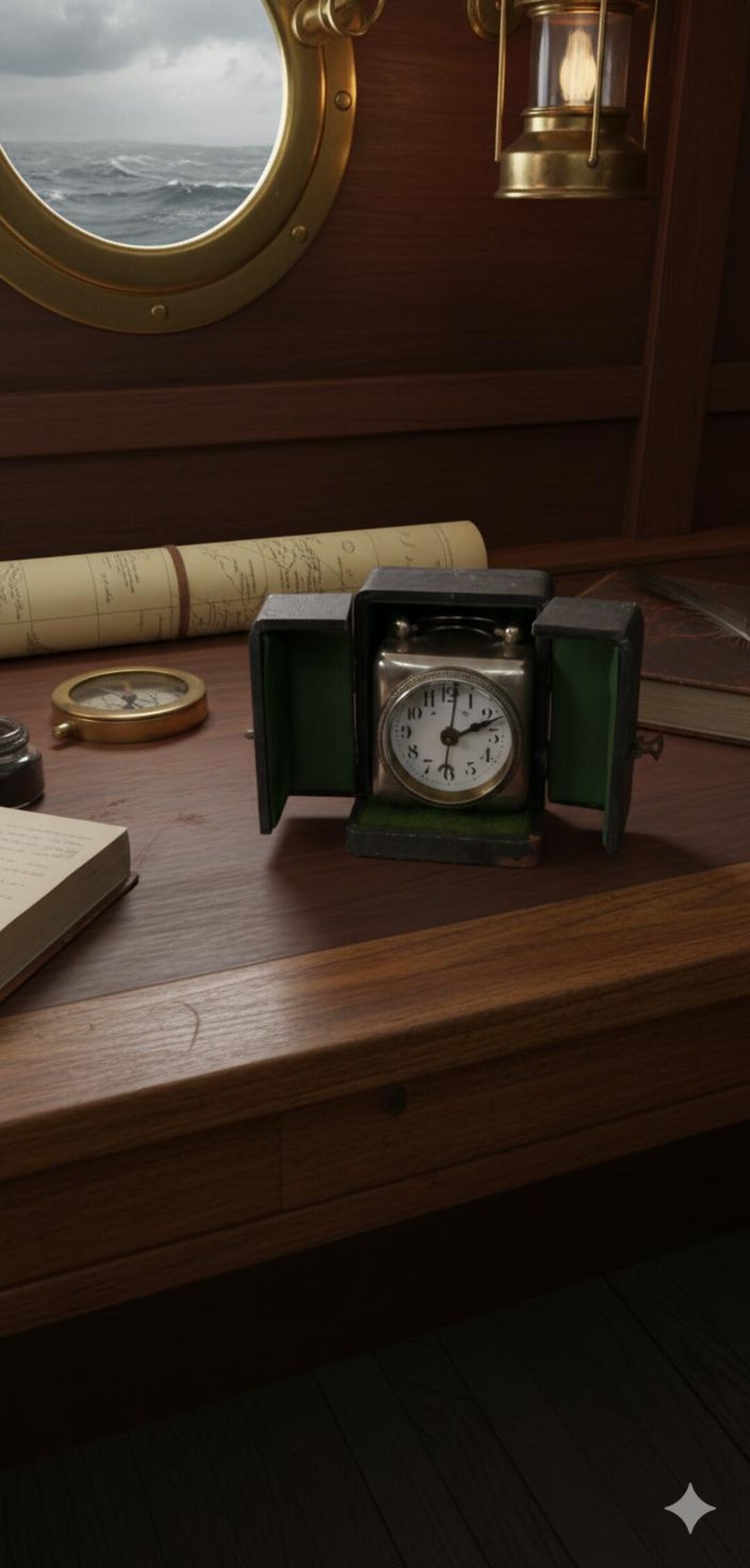 Antique 19th-century Naval Officer's Clock - Etsy