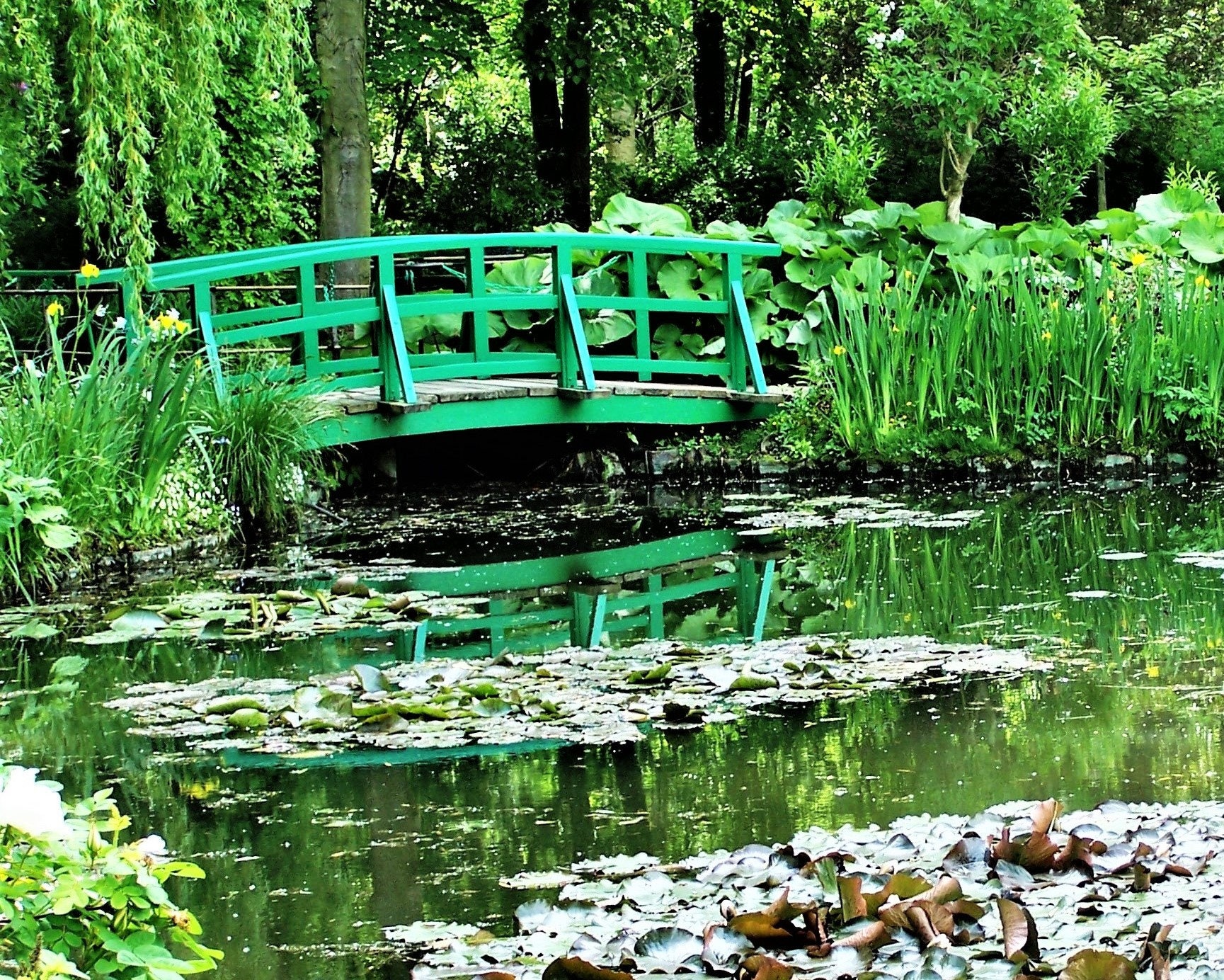 Monet Garden Bridge