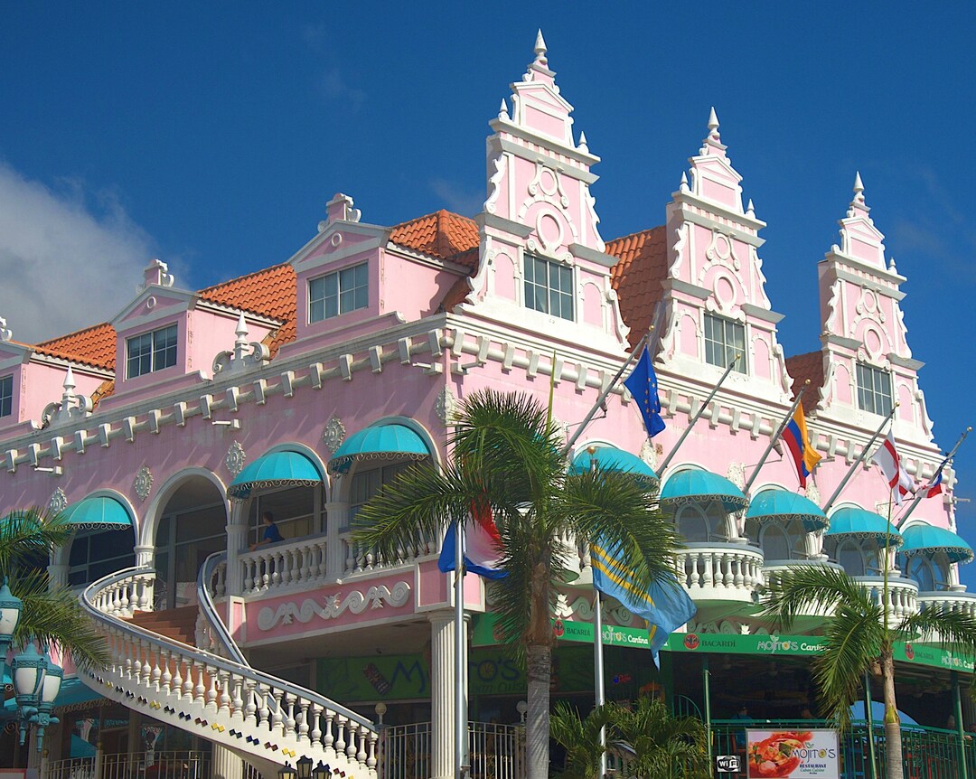 Dutch Colonial Architecture in Aruba, Caribbean Photography, Travel ...