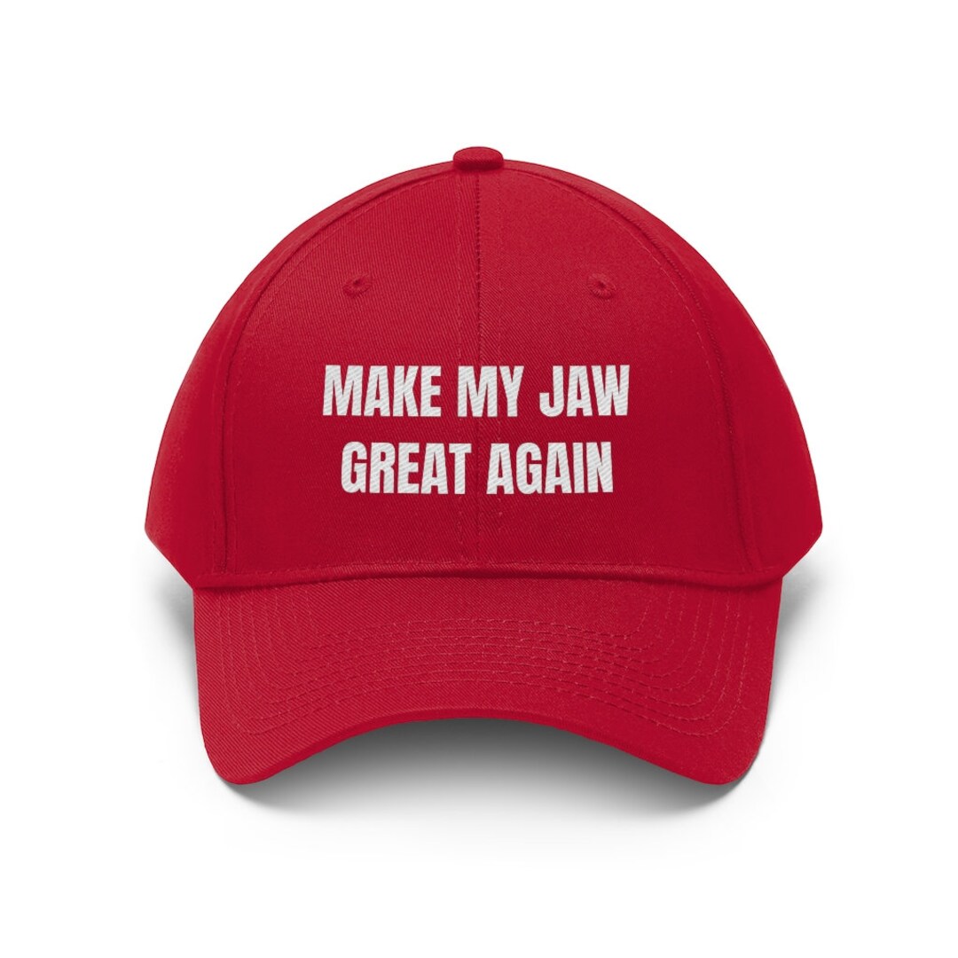 Broken Jaw Hat, Jaw Surgery , Get Well Soon , Recovery , Dislocated Jaw ...