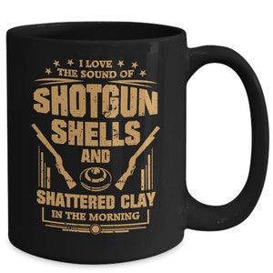 Skeet Shooting Mug | Trap Shooting | Clay Pigeon Shooting | Skeet ...