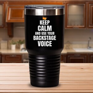 Stage Manager Tumbler Stage Tech Stage Crew Mug Theater | Etsy