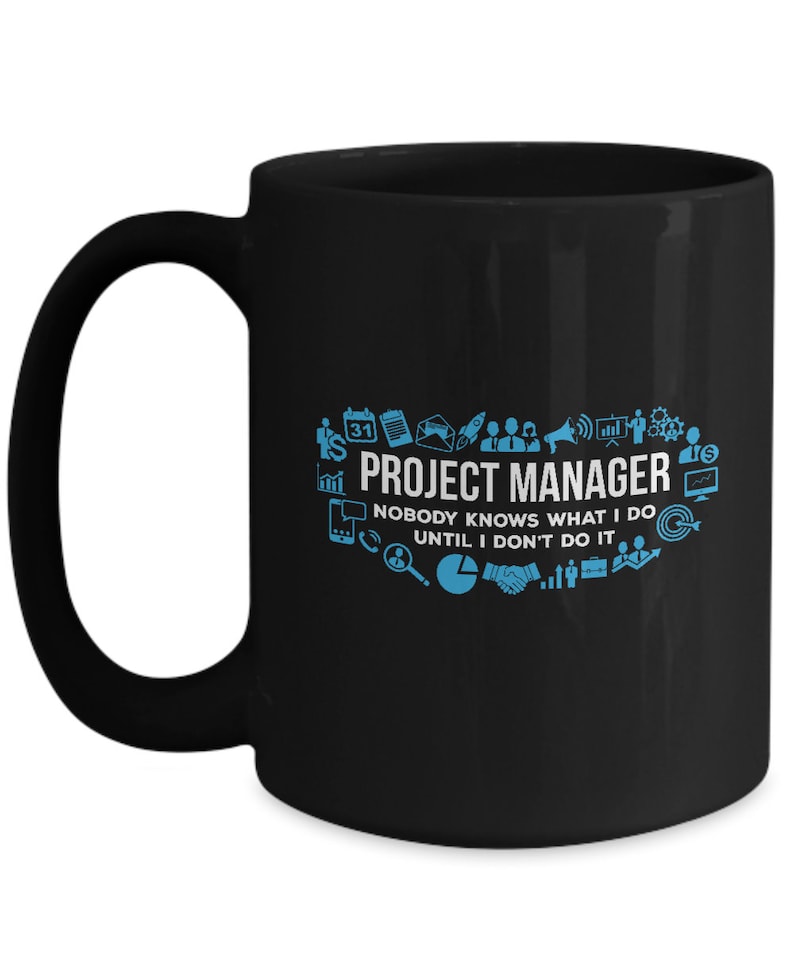Taza del Gerente de Proyectos Project Manager Mug Regalo del - Etsy España