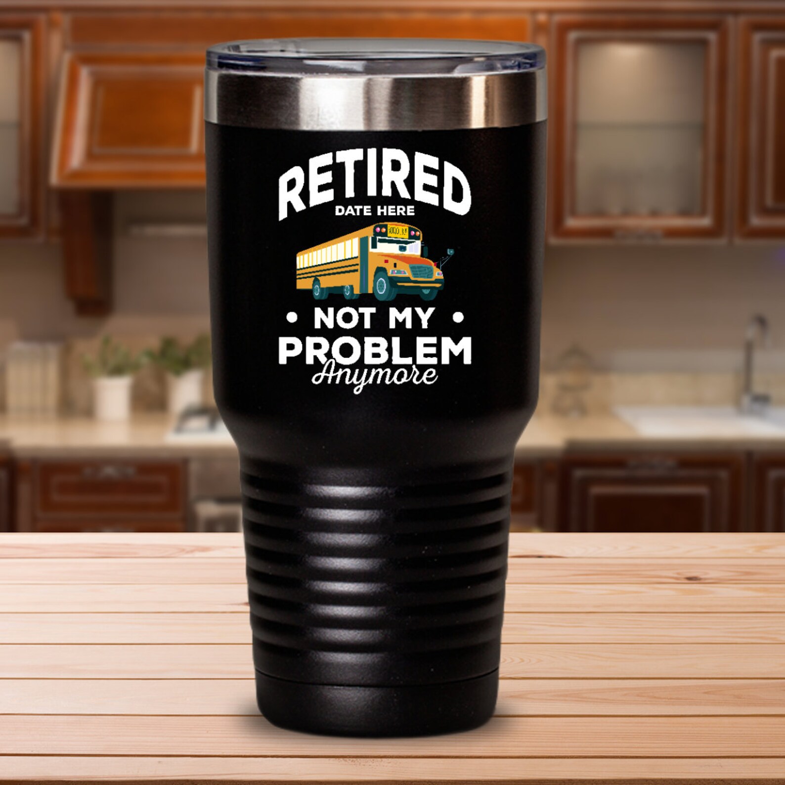 Personalized Retired School Bus Driver Tumbler Retirement - Etsy