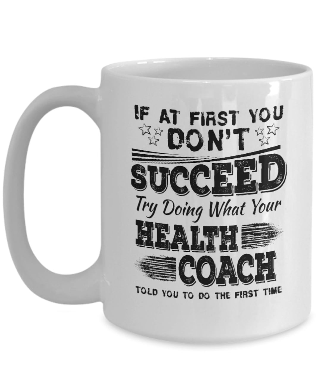 Funny Health Coach Mug | Fitness Coach | Wellness Coach | Health and ...