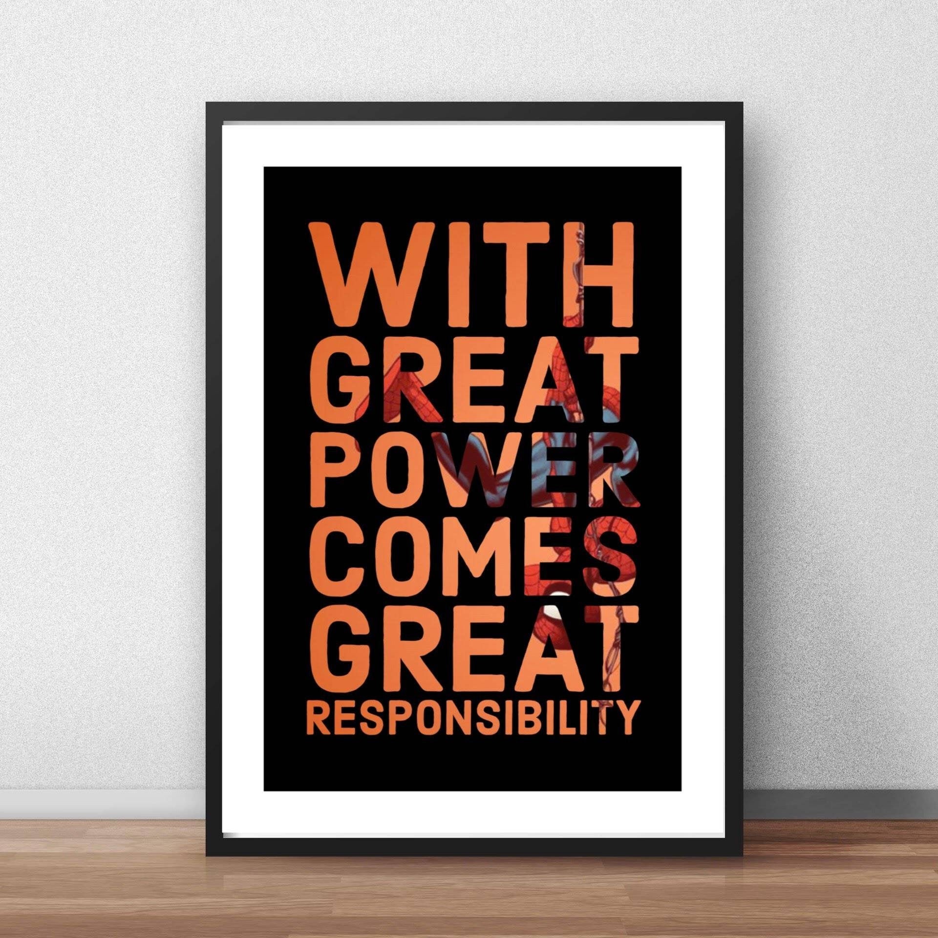 With Great Power Comes Great Responsibility Voltaire