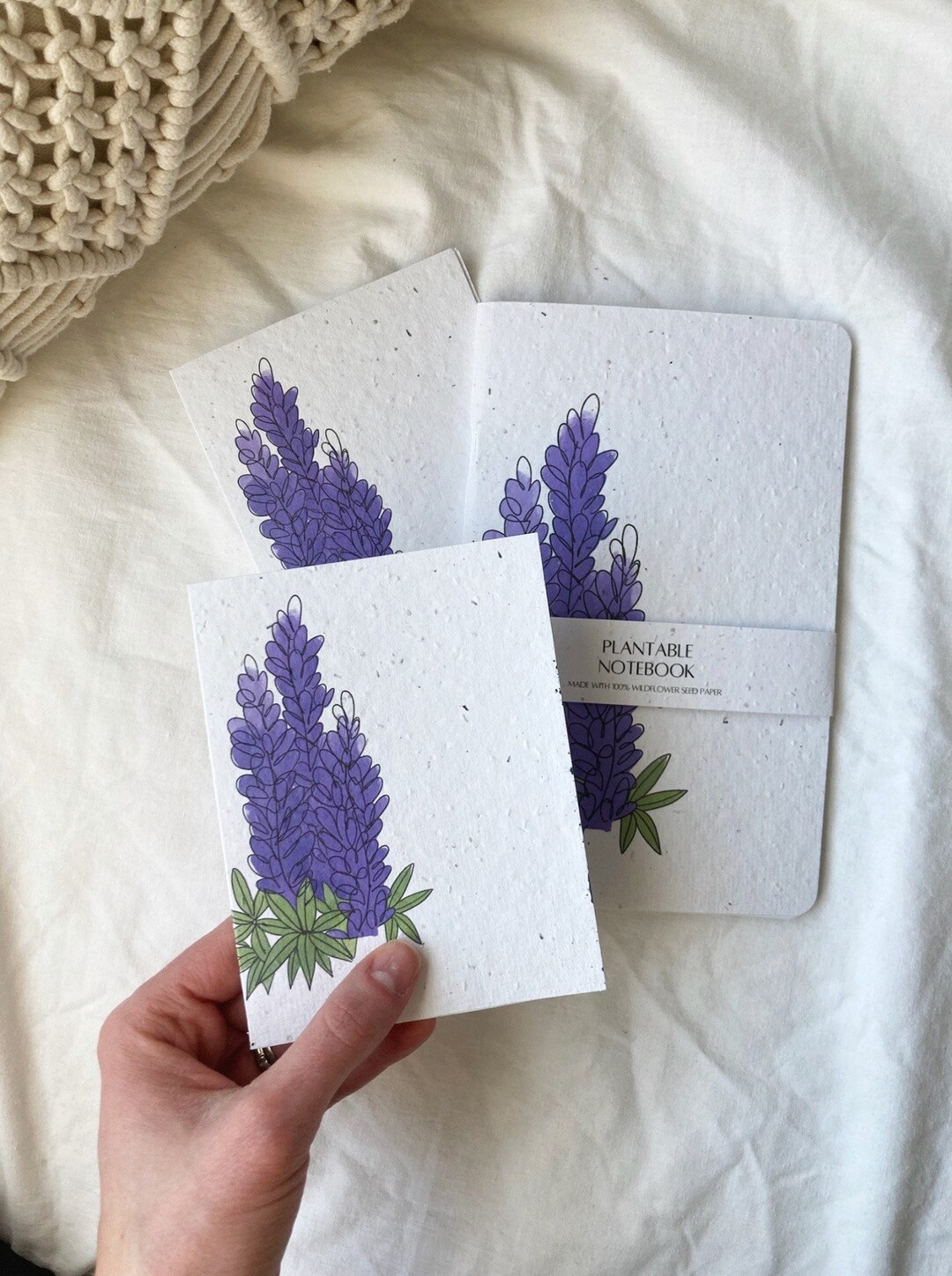 Plantable Stationery Set// Seed Paper Goods Bundle// Plantable Card ...