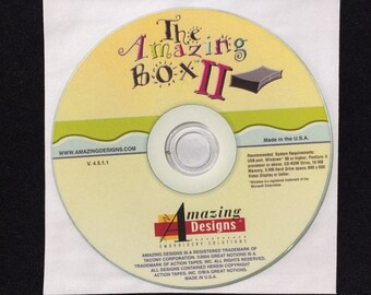 Software Installation CD for Amazing Box Embroidery Card | Etsy