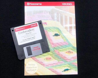 Husqvarna Viking USB Embroidery Designs D-card Reader/writer Unit for ...