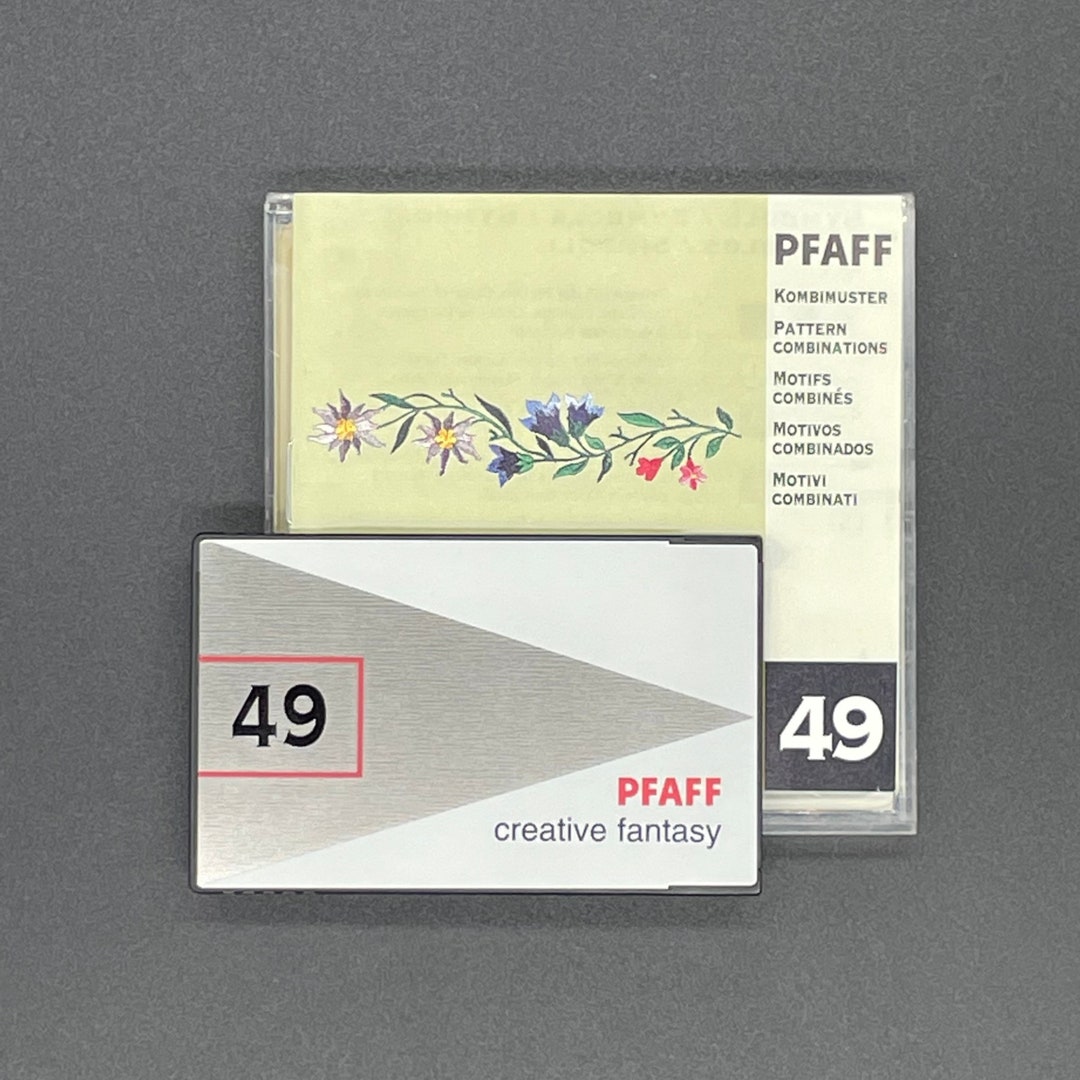 Pattern Combinations Embroidery Designs Card #49 for Pfaff Creative ...