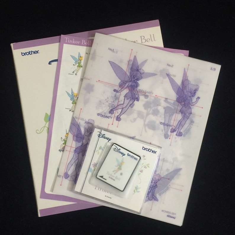 Disney Tinker Bell Embroidery Designs Card for Brother Disney ...