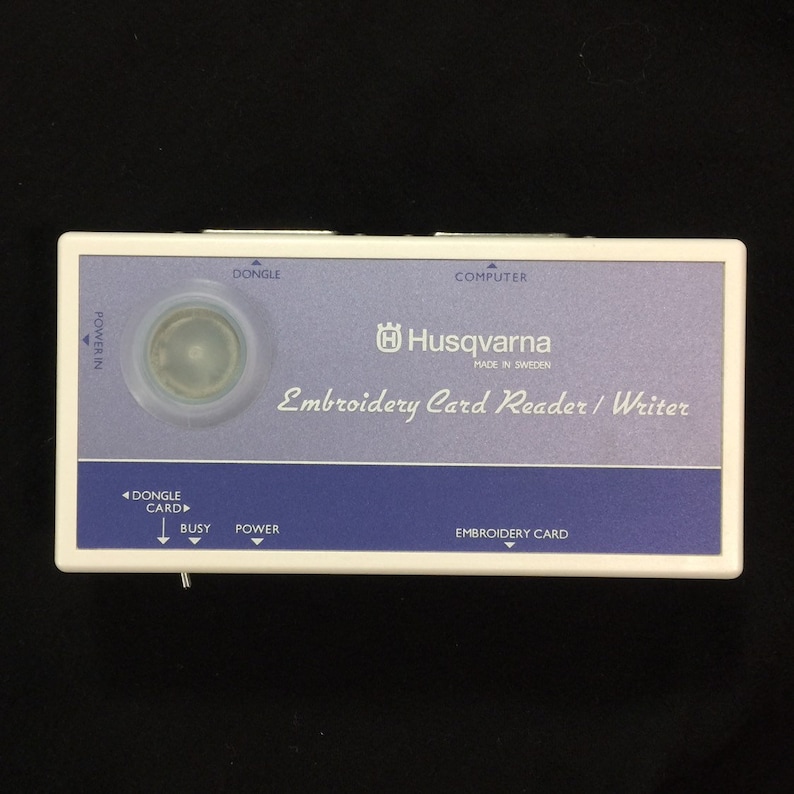 Husqvarna Viking Embroidery 256kb Card Reader/writer for Orchidea #1 ...