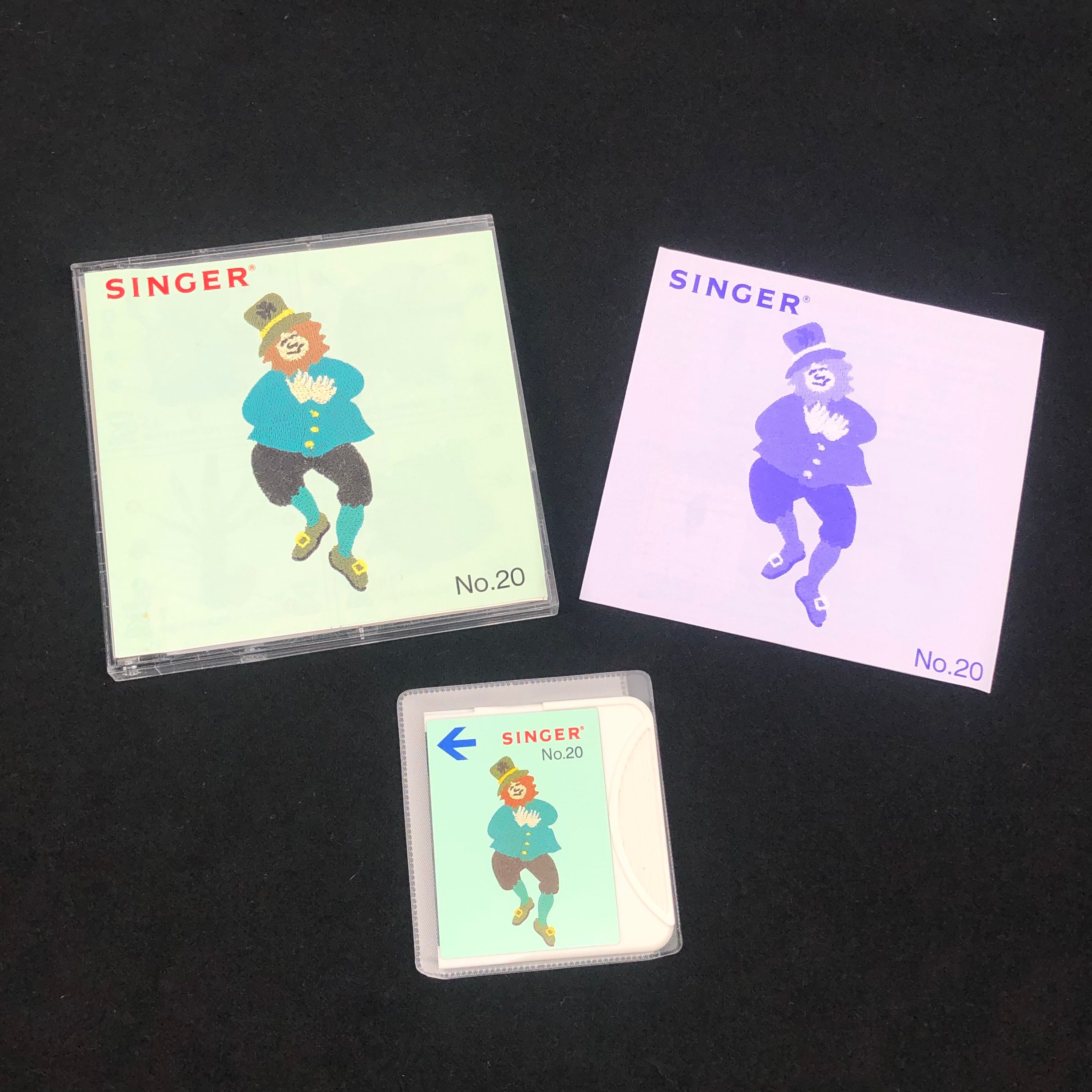 SINGER Holidays Embroidery Designs Card 20 for Quantum XL100 - Etsy