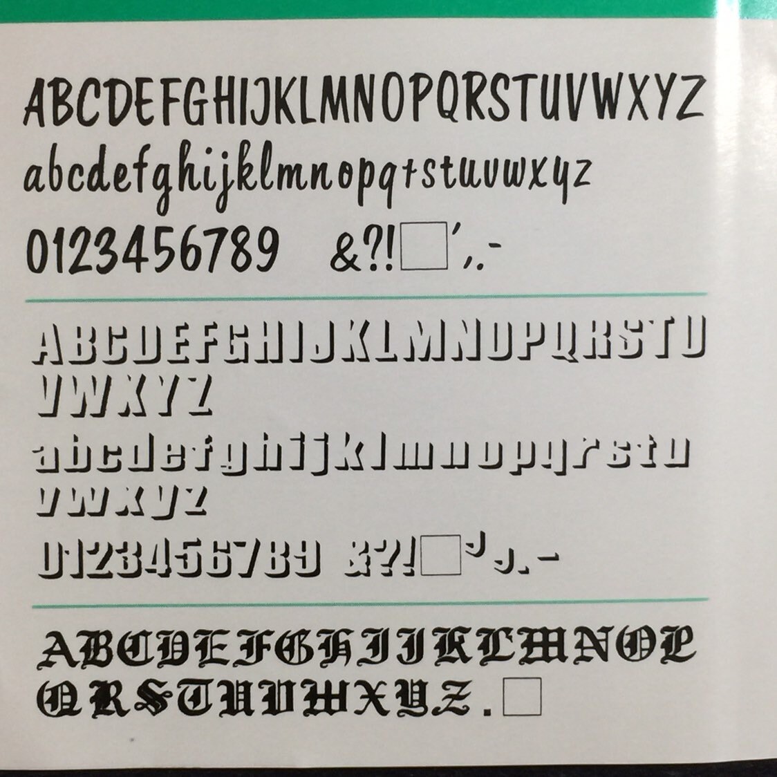 Alphabet Monograms Embroidery Designs Card #1 for Brother Bernina Deco ...