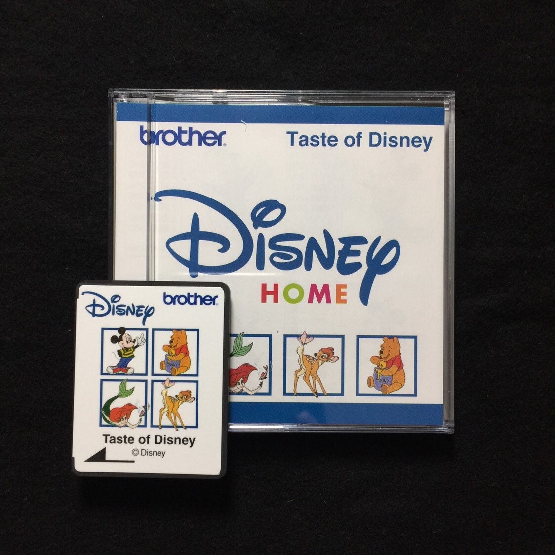 Taste of Disney Embroidery Designs Card for Brother Disney Embroidery ...