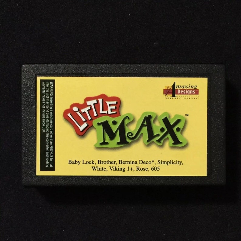 Amazing Designs Little Max Embroidery Designs Card Converter Box for ...