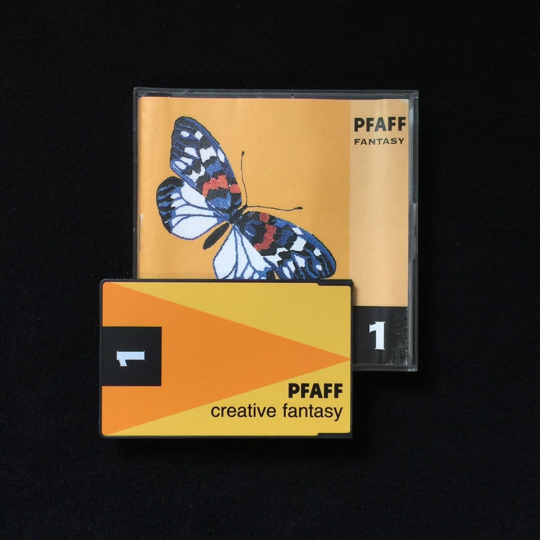 Pfaff Sampler Embroidery Designs Card #1 for Pfaff Creative 7570 7560 ...