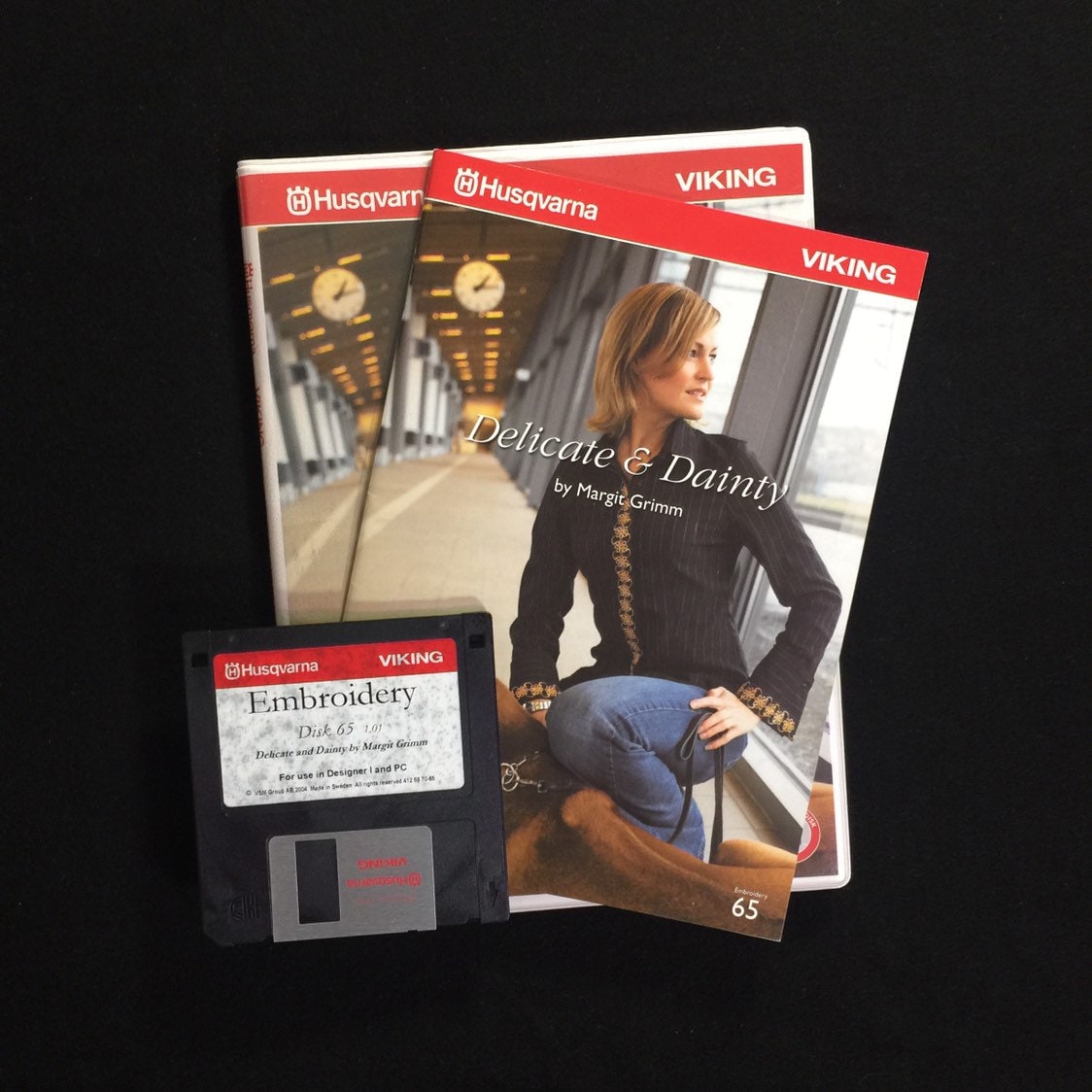 Delicate & Dainty Borders Embroidery Disk 65 for Husqvarna - Etsy