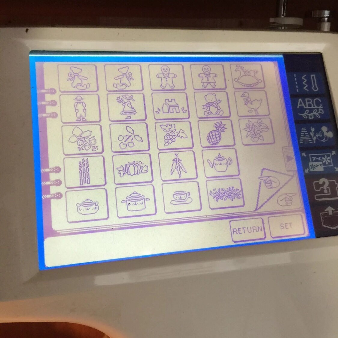 Country Life Embroidery Designs Card 7 for Brother Bernina Deco White ...