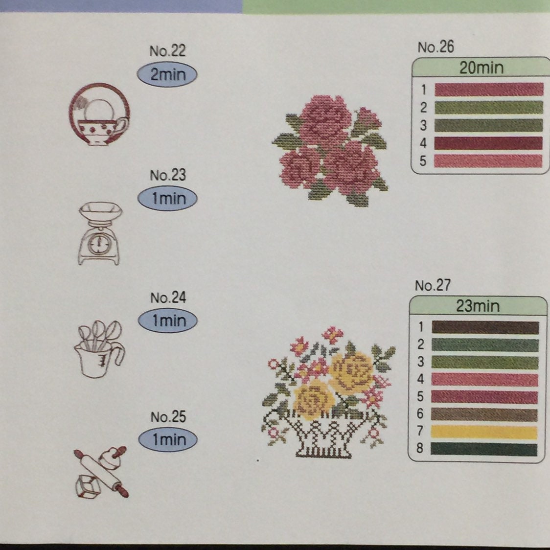 Cross Stitch Embroidery Designs Card 21 for Brother Bernina Deco White ...