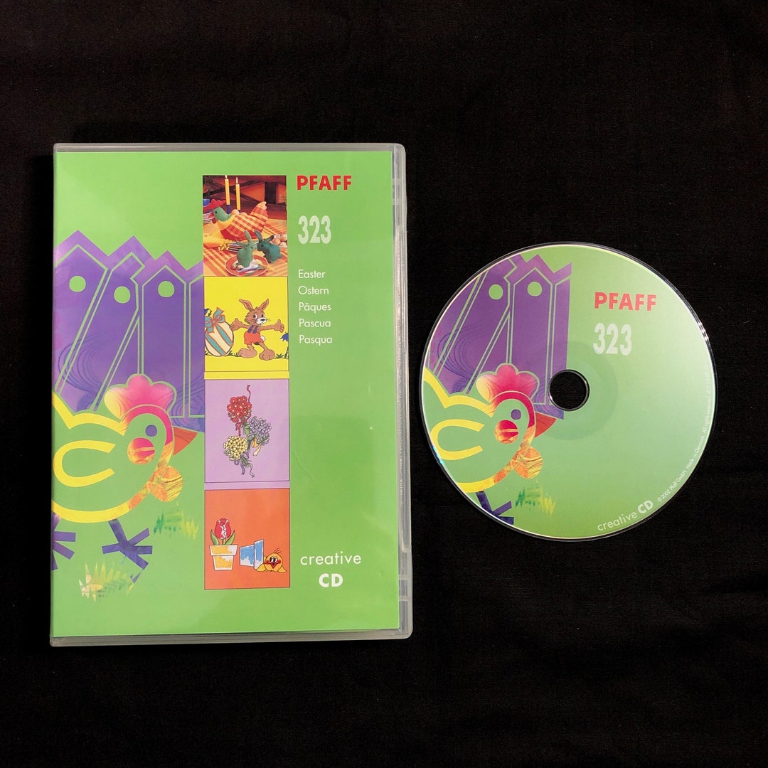 Pfaff Easter Pascua Embroidery Designs Creative CD VIP Format - Etsy
