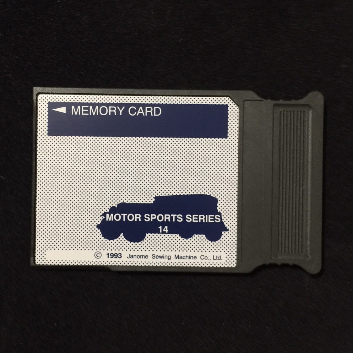 Motor Sports Cars Embroidery Designs Card #14 for Janome Elna Kenmore ...