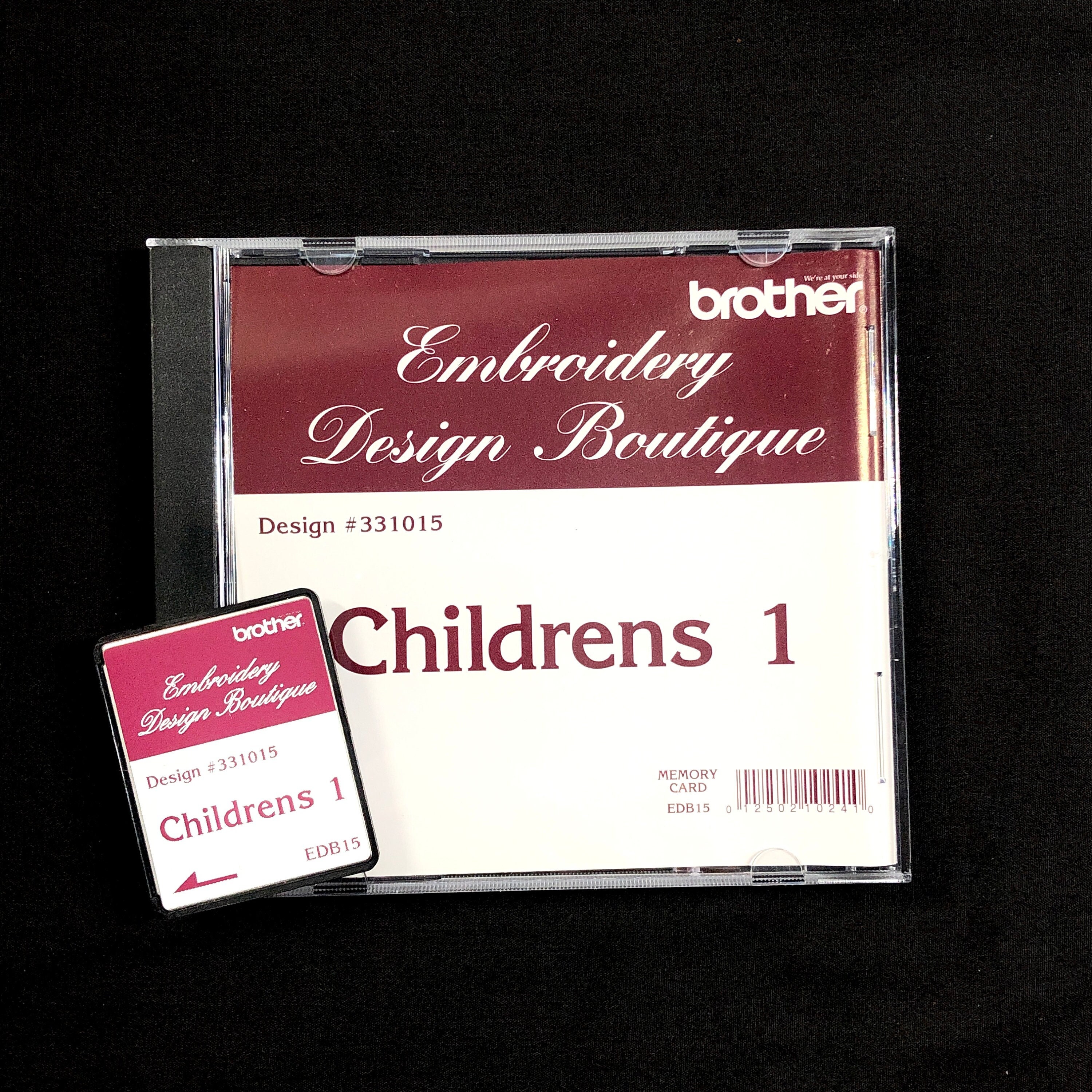 Children 1 Embroidery Designs Card for Brother Bernina Deco White Baby ...