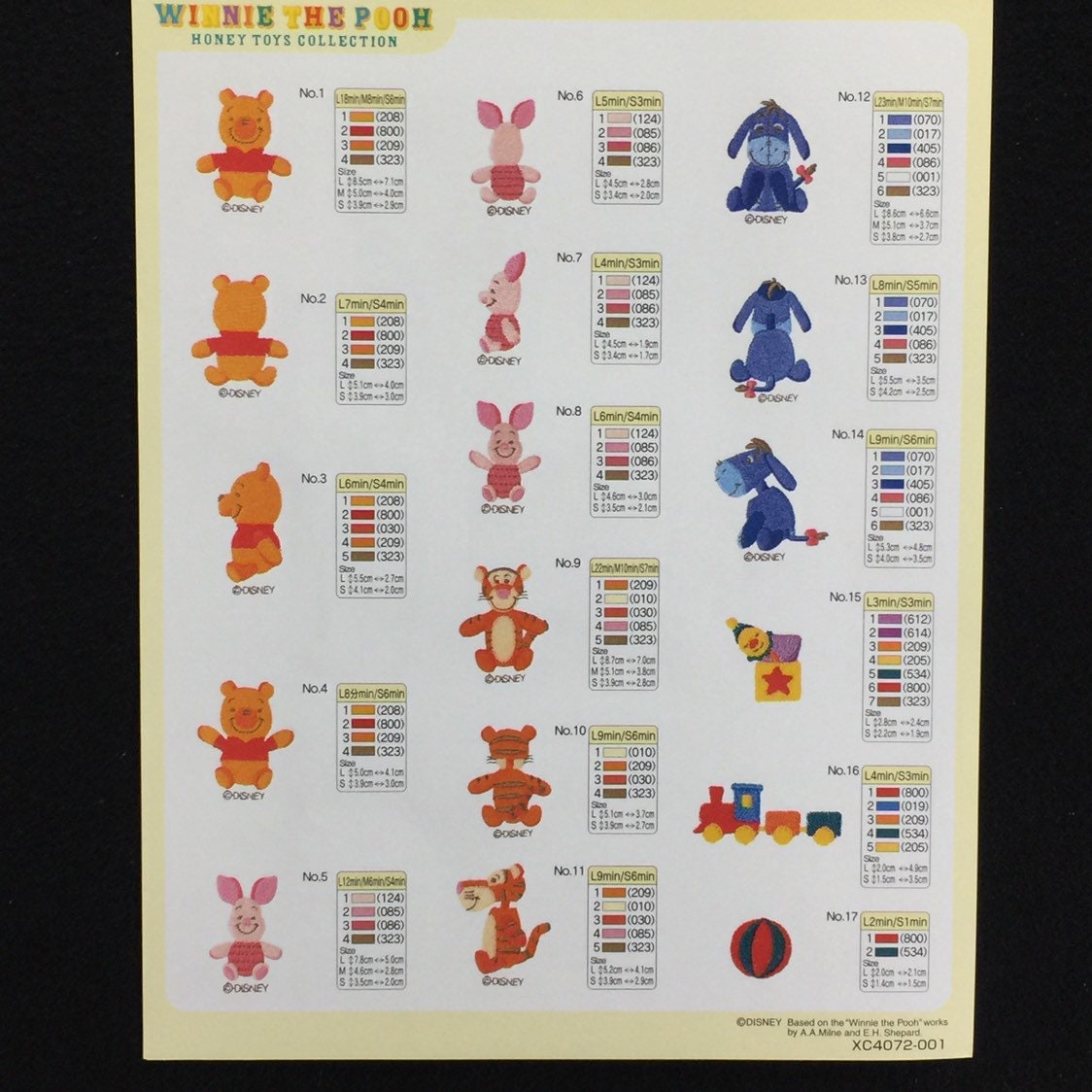 Disney Baby Winnie the Pooh Embroidery Designs Card for Brother Disney ...
