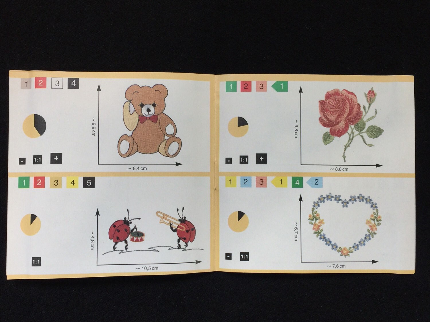 Pfaff Sampler Embroidery Designs Card 1 for Pfaff Creative - Etsy