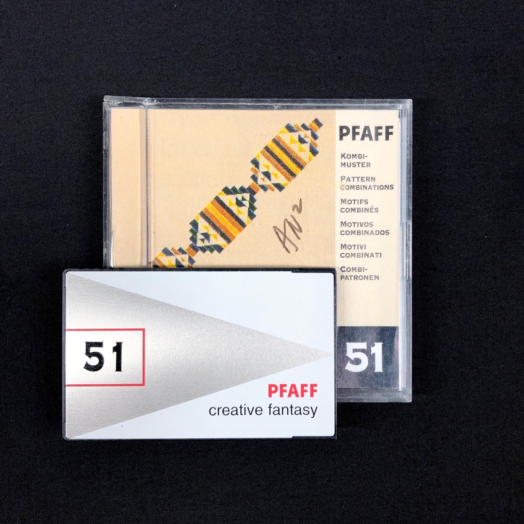 Pattern Combinations Embroidery Designs Card #51 for Pfaff Creative ...