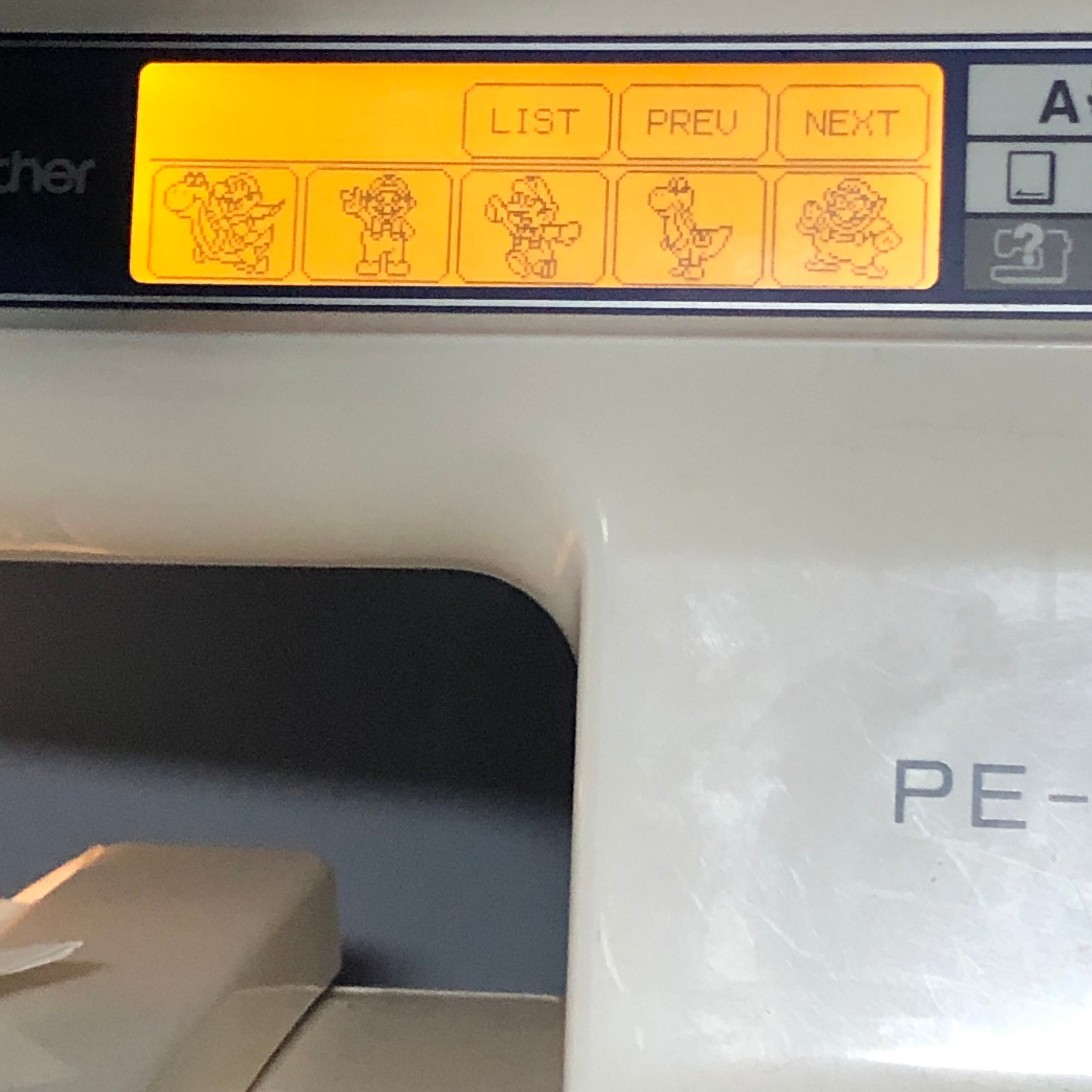 Nintendo Mario Embroidery Designs Card #17 for Brother Bernina Deco ...