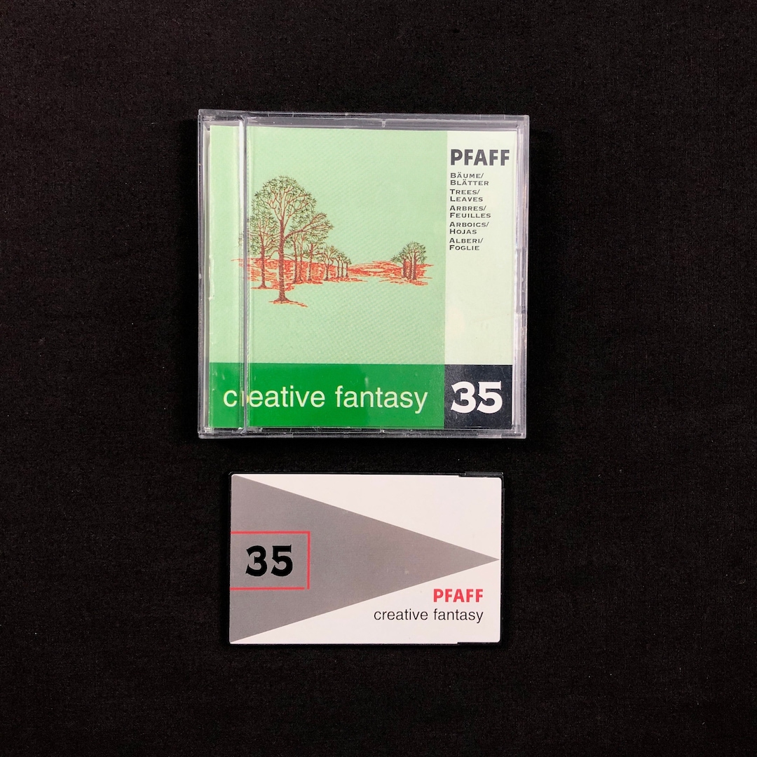 Trees and Leaves Embroidery Designs Card #35 for Pfaff Creative 7570 ...