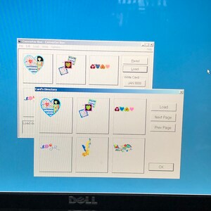 Re-writable Magic Card Embroidery Card #4 for Magic Box Fits Janome ...