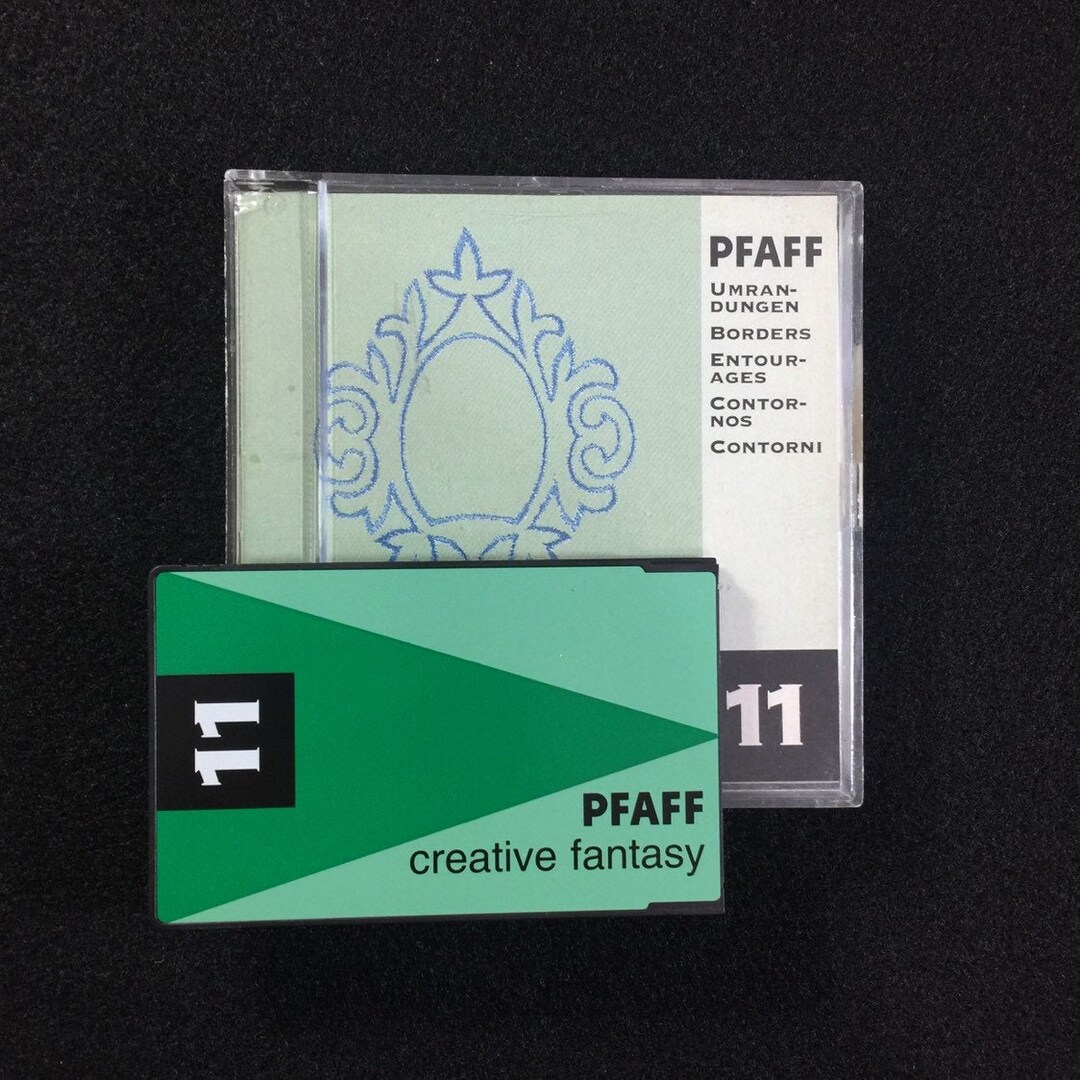 Borders Embroidery Designs Card #11 for Pfaff Creative 7570 7560 ...