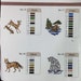 Wild Animals Embroidery Designs Card 30 for Brother Bernina Deco White ...