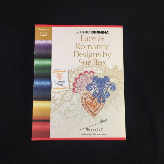 Oesd Lace And Romantic Embroidery Designs Card 126 for | Etsy