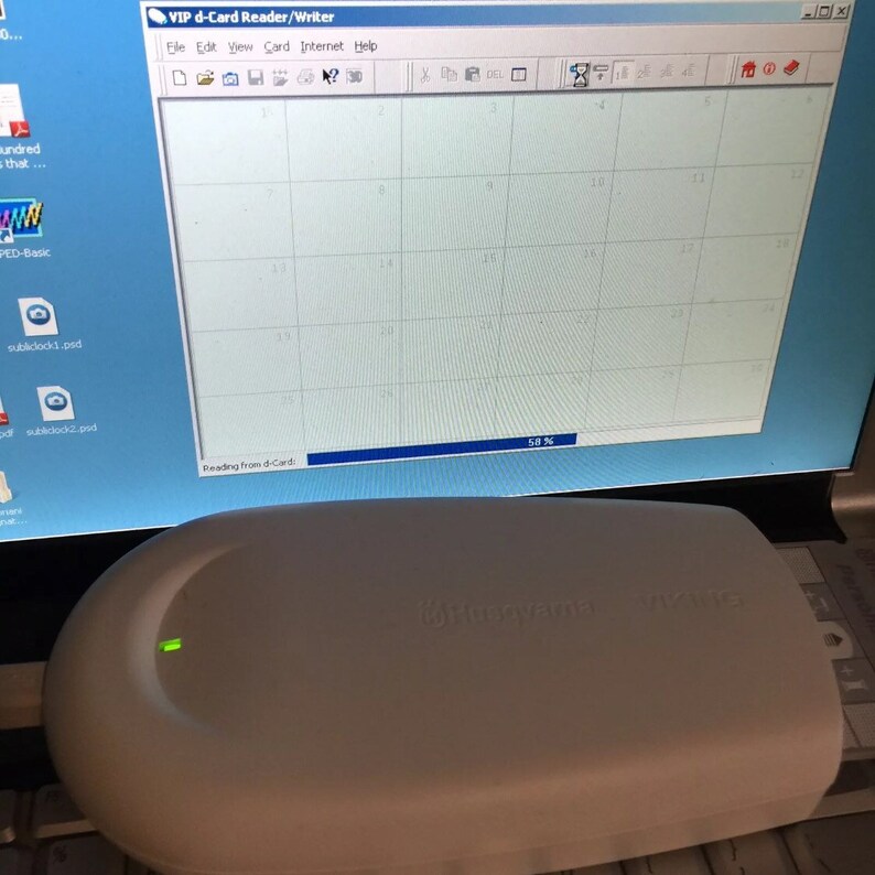 Husqvarna Viking USB Embroidery Designs D-Card Reader/Writer | Etsy