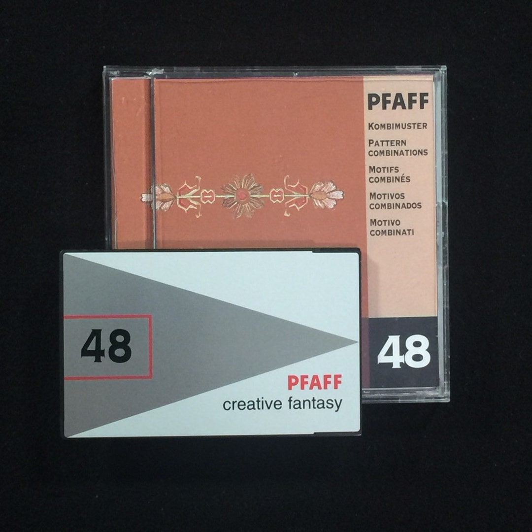 Pattern Combinations Embroidery Designs Card #48 for Pfaff Creative ...