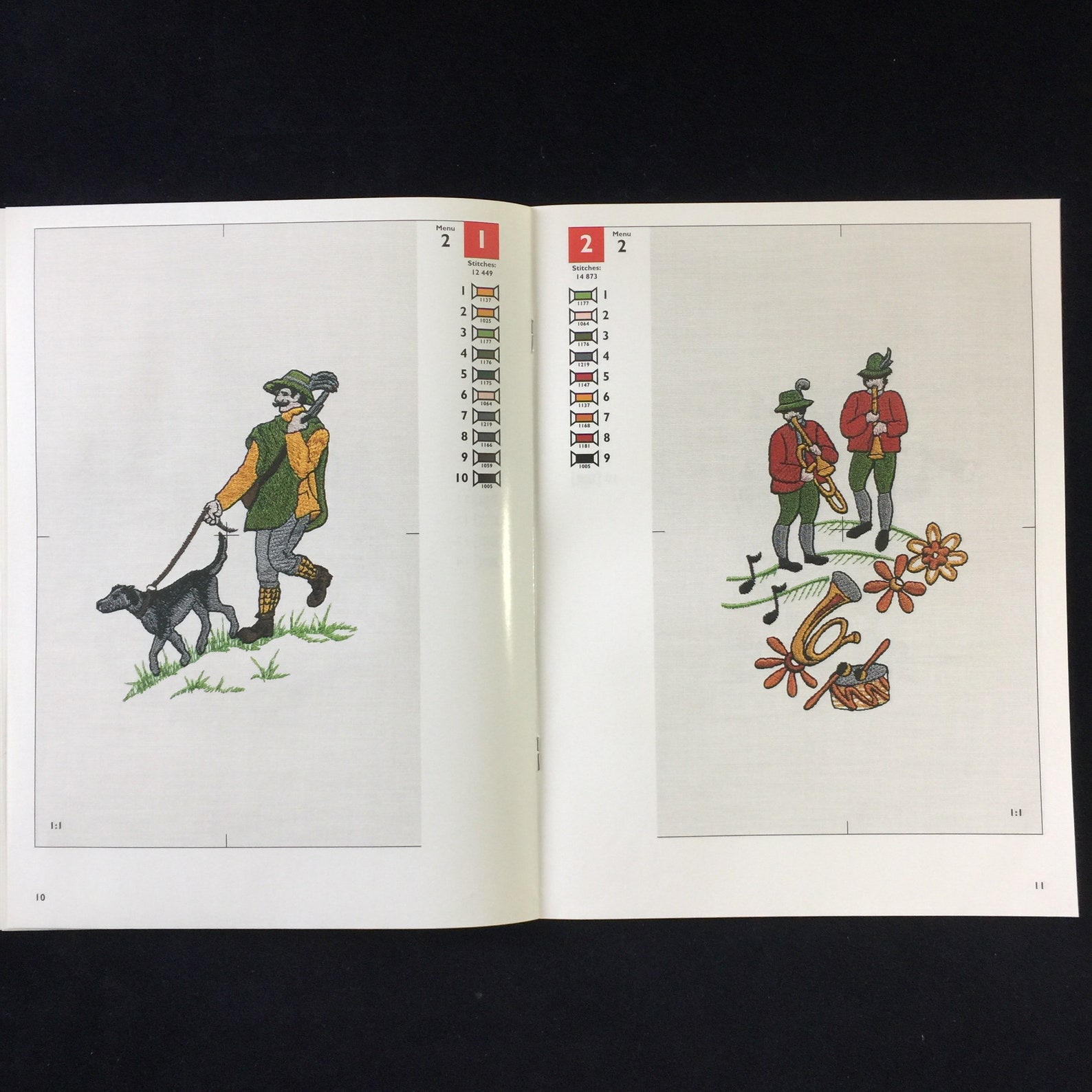 Tyrolean Embroidery Designs Disk 106 for Husqvarna Viking - Etsy