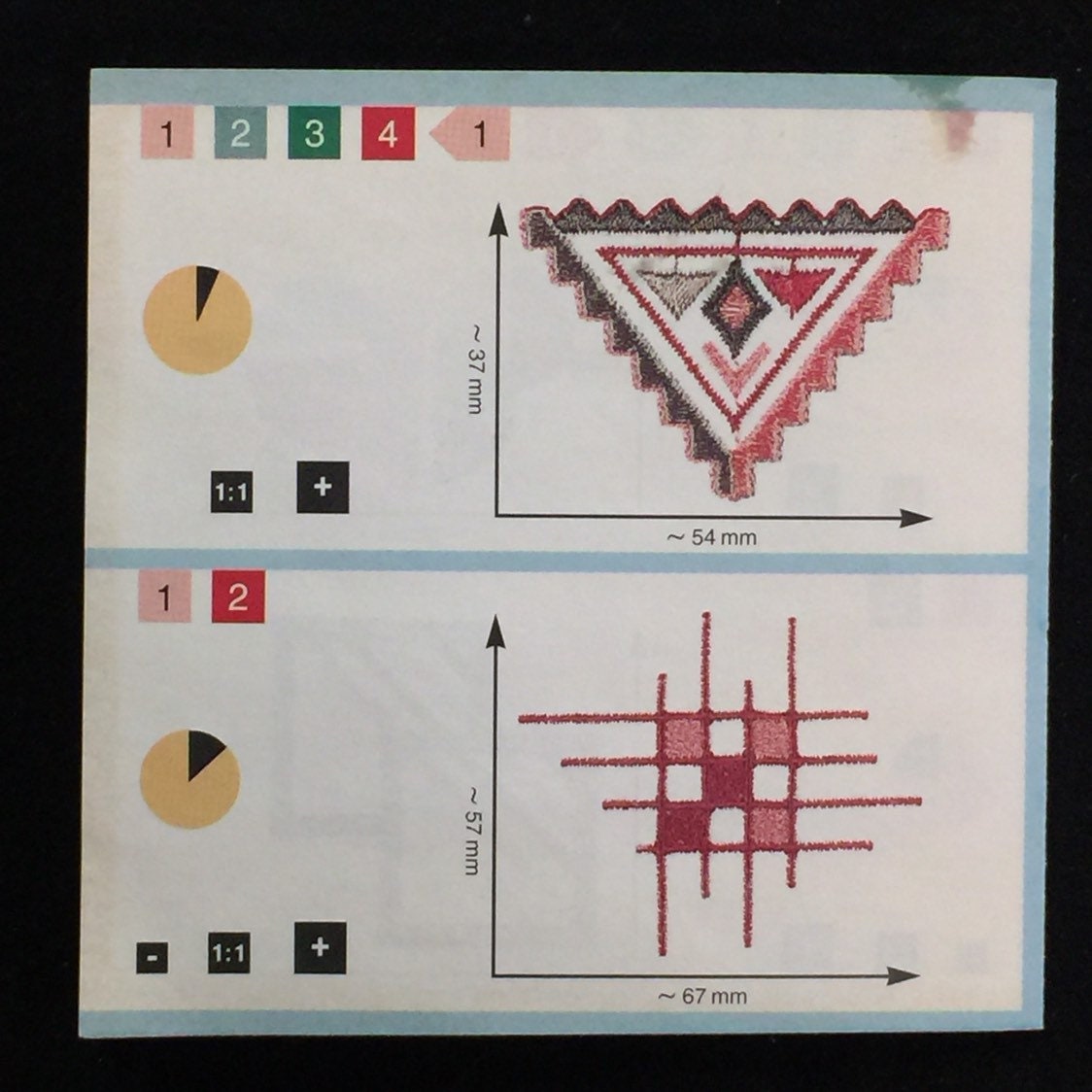 Modern Embroidery Designs Card 5 for Pfaff Creative 7570 7560 2160 ...