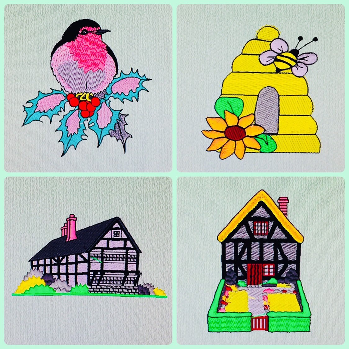 Country Treasures Embroidery Designs Floppy Disk for Husqvarna Viking ...