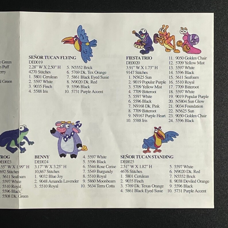 Dora the Explorer Embroidery Designs Card for Brother Bernina Deco ...