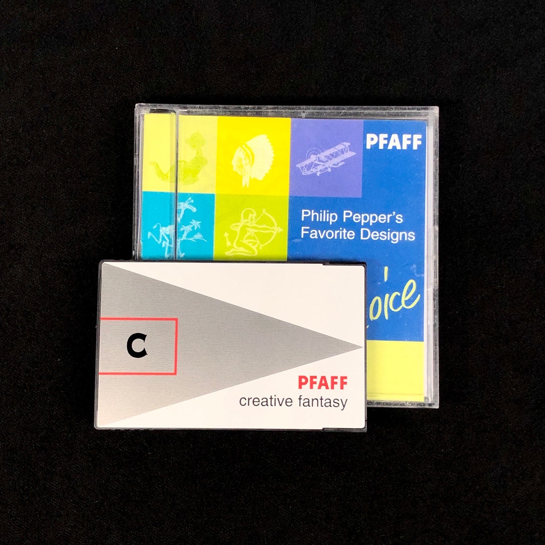 Phillip Pepper's Favorite Embroidery Designs Card for Pfaff Creative ...