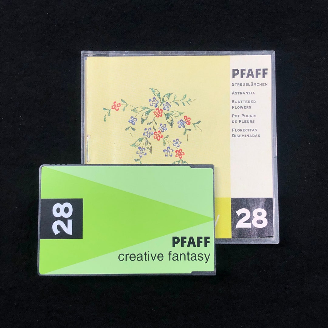 Scattered Flowers Embroidery Designs Card #28 for Pfaff Creative 7570 ...