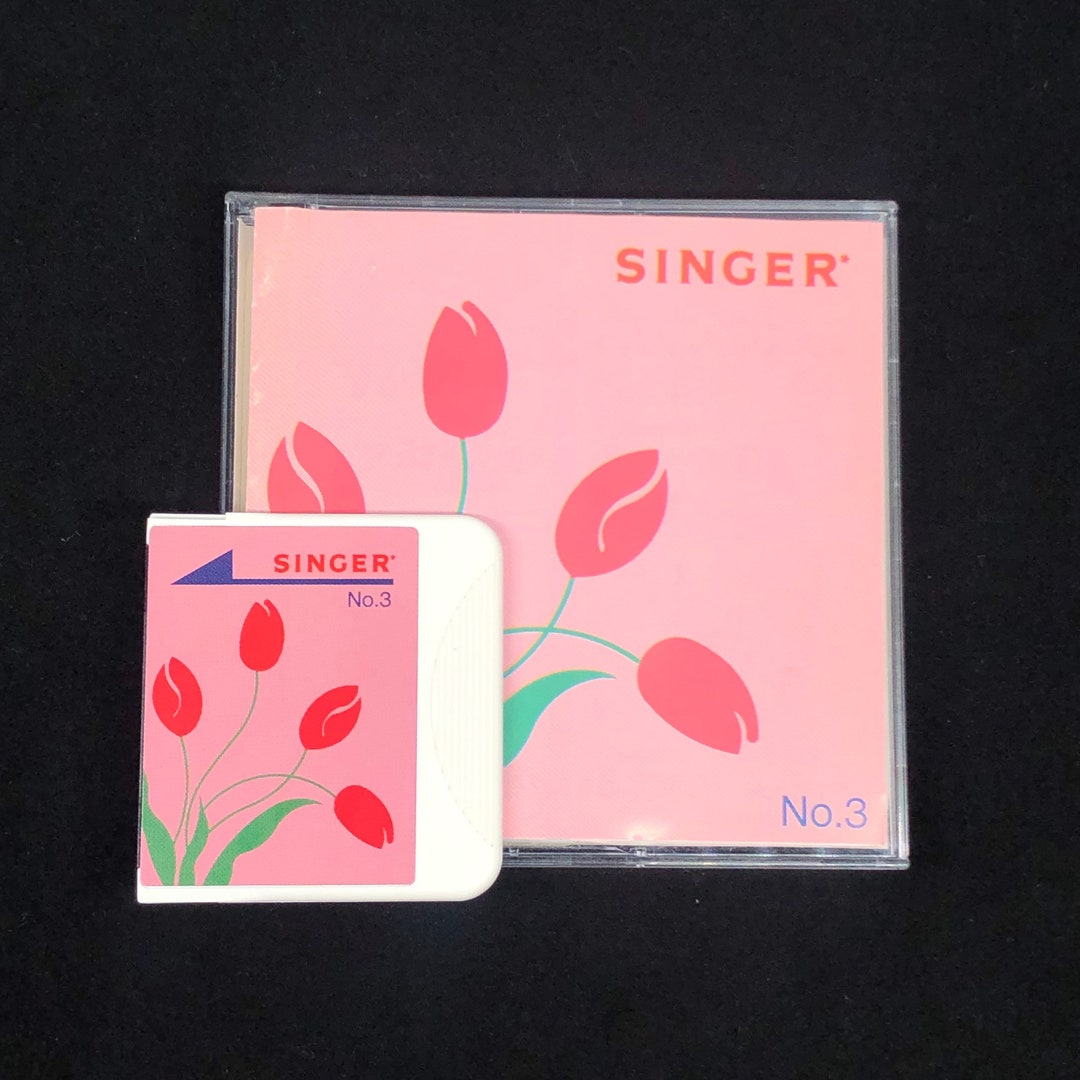 SINGER Floral Embroidery Designs Card #3 for Quantum XL100, XL150 and ...