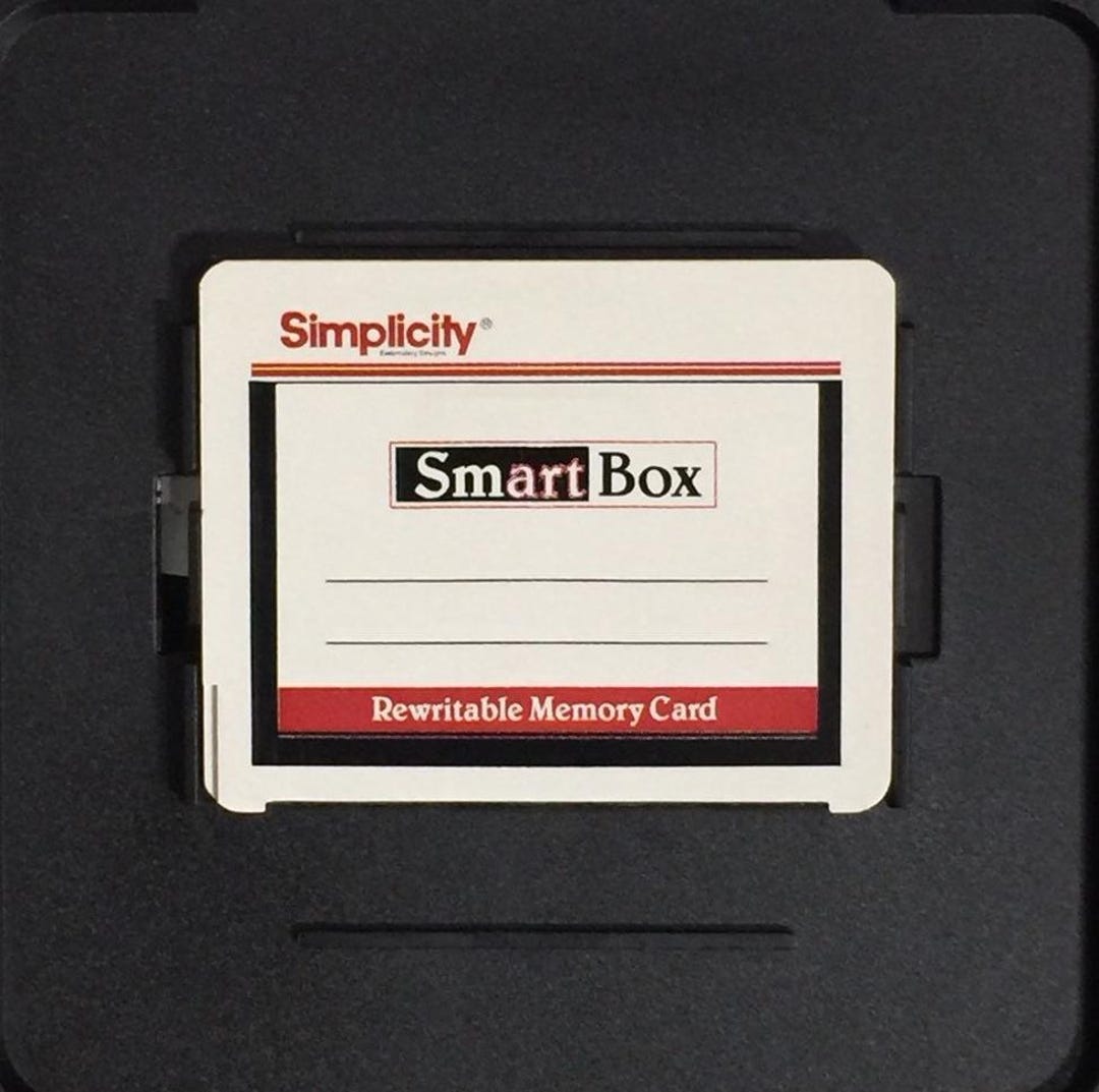 Smart Box Rewritable Embroidery Memory Card Fits Simplicity Deco 600 ...