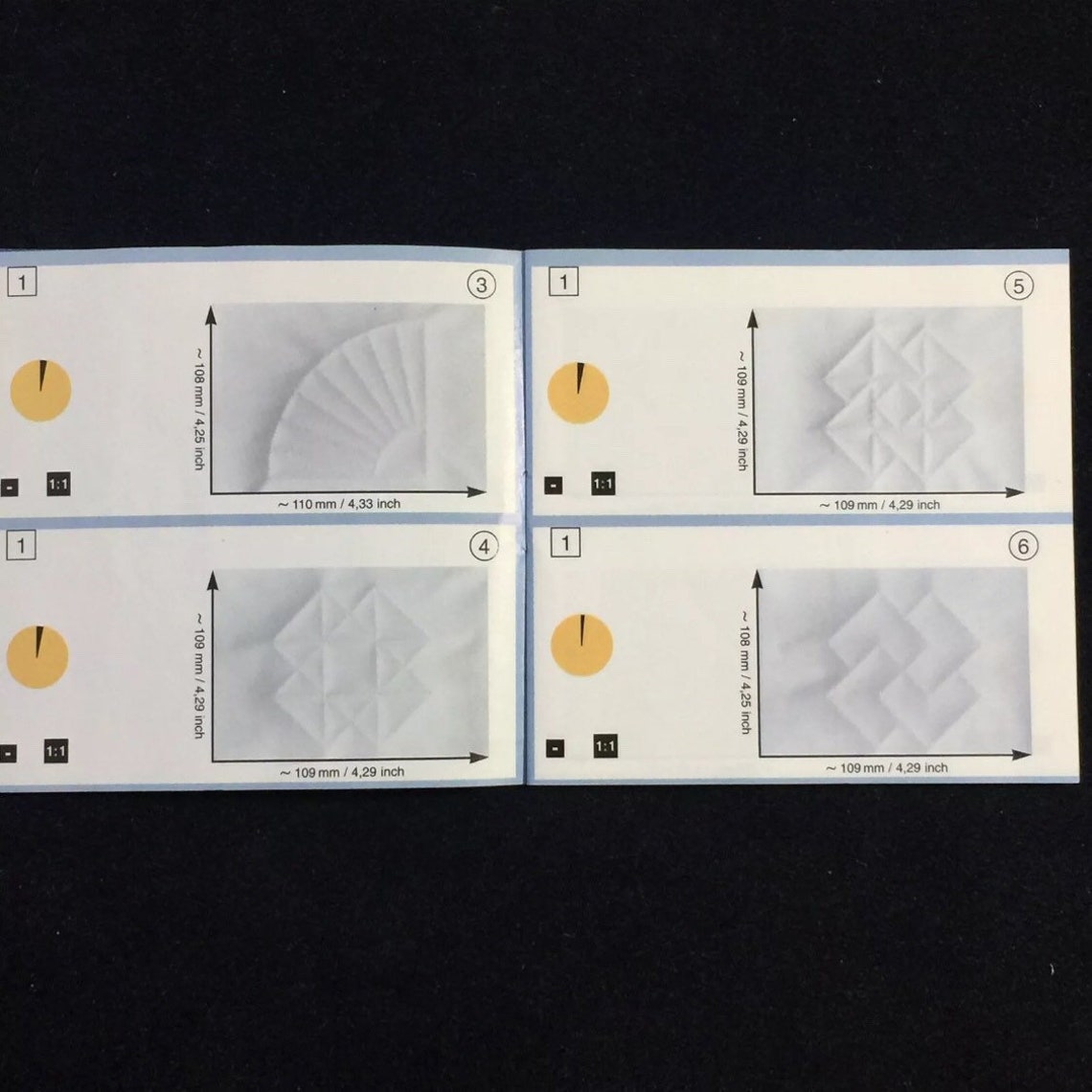 Pfaff Creative Quilt Embroidery Designs Card 29 for Pfaff - Etsy