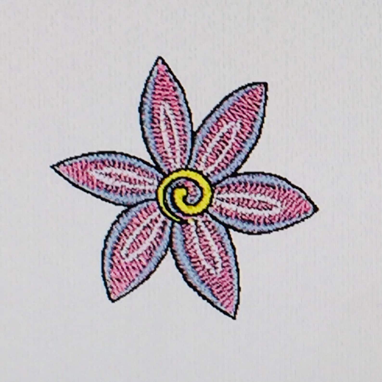 Daisy Flowers Embroidery Designs Disk for Husqvarna Viking Designer 1 ...