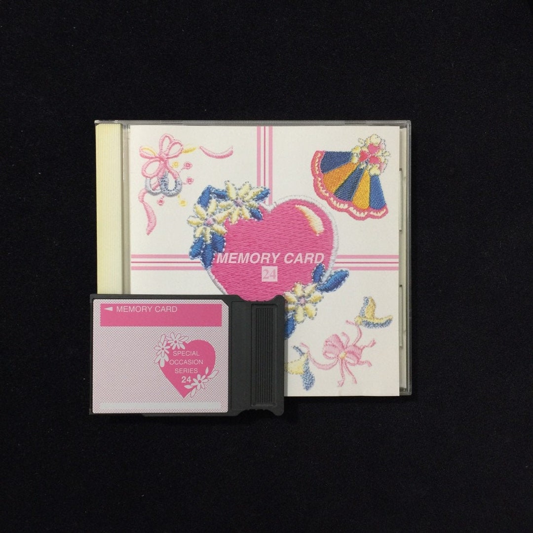 Special Occasion Embroidery Designs Card #24 for Janome 8000 9000 Elna ...