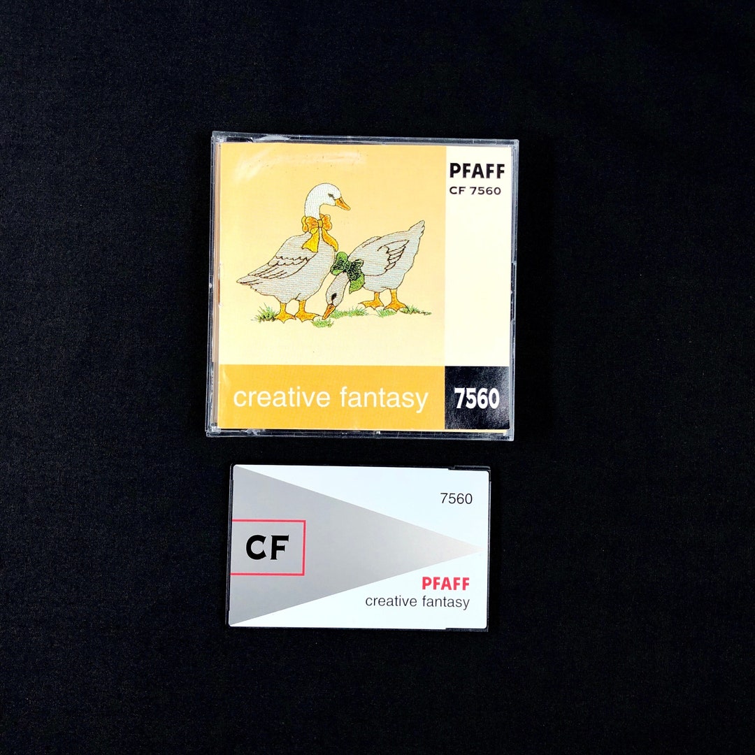 Creative Fantasy Embroidery Designs Card #CF7560 for Pfaff Creative ...